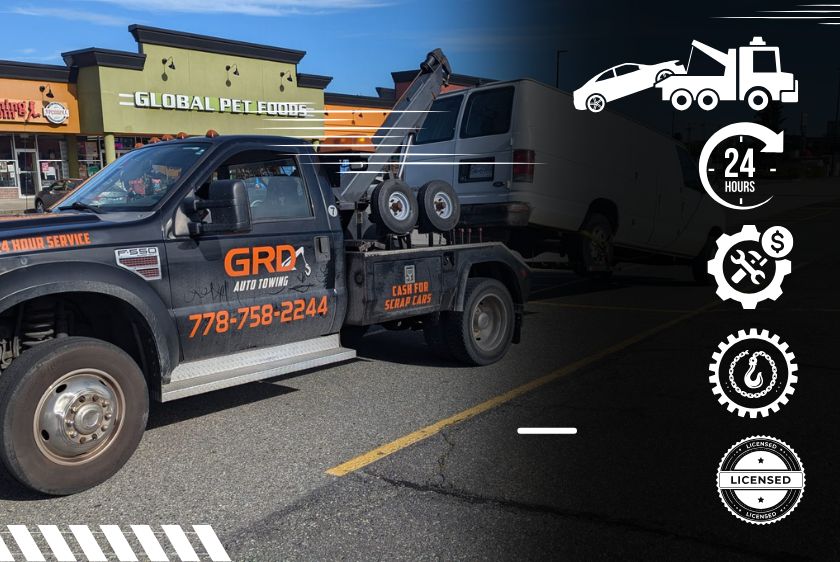 24/7 Towing Service Near Surrey | #1 Top Tow Truck Company